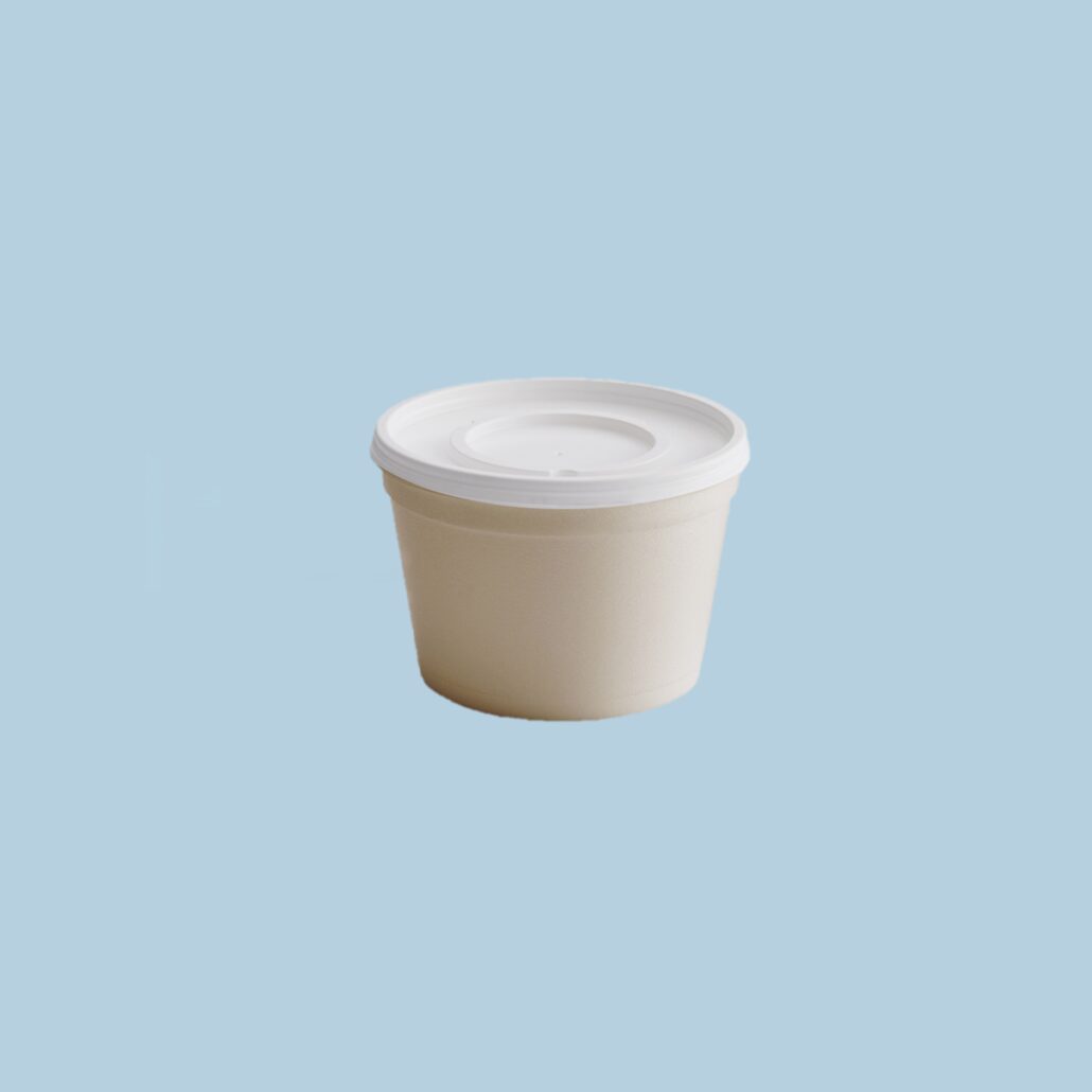 Contenedor Térmico Biodegradable 16 oz Darnel Bio® con Tapa Rígida (500 ...